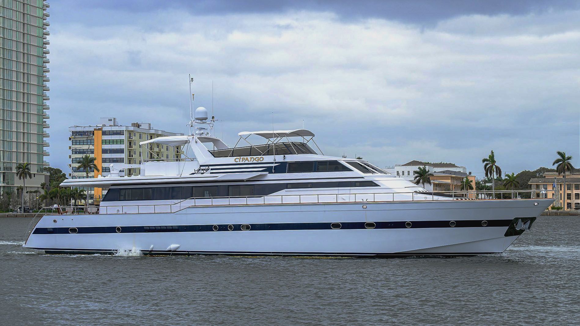 CIPANGO yacht for sale (New Versilcraft, 28.04m, 1992)